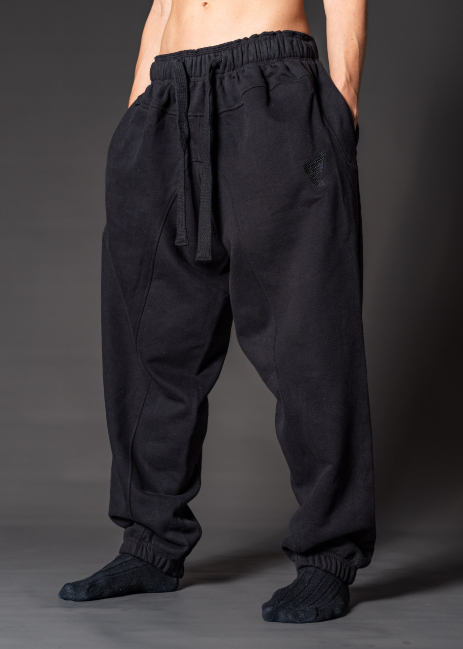 Baggy Motion Pants – Winter Black