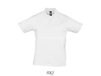 Muška Polo majica kratki rukavi bela Prescott men 11377 Sol 311.377.00.3XL