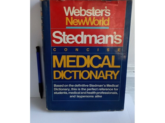 WEBSTER`S NEWWORLD STEDMAN`S CONCISE MEDICAL DICTIONARY