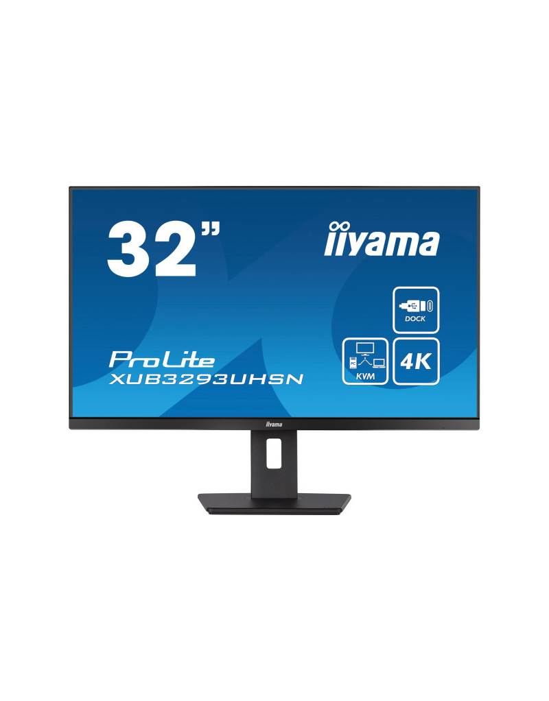 Monitor 31.5" Iiyama XUB3293UHSN-B5 IPS...