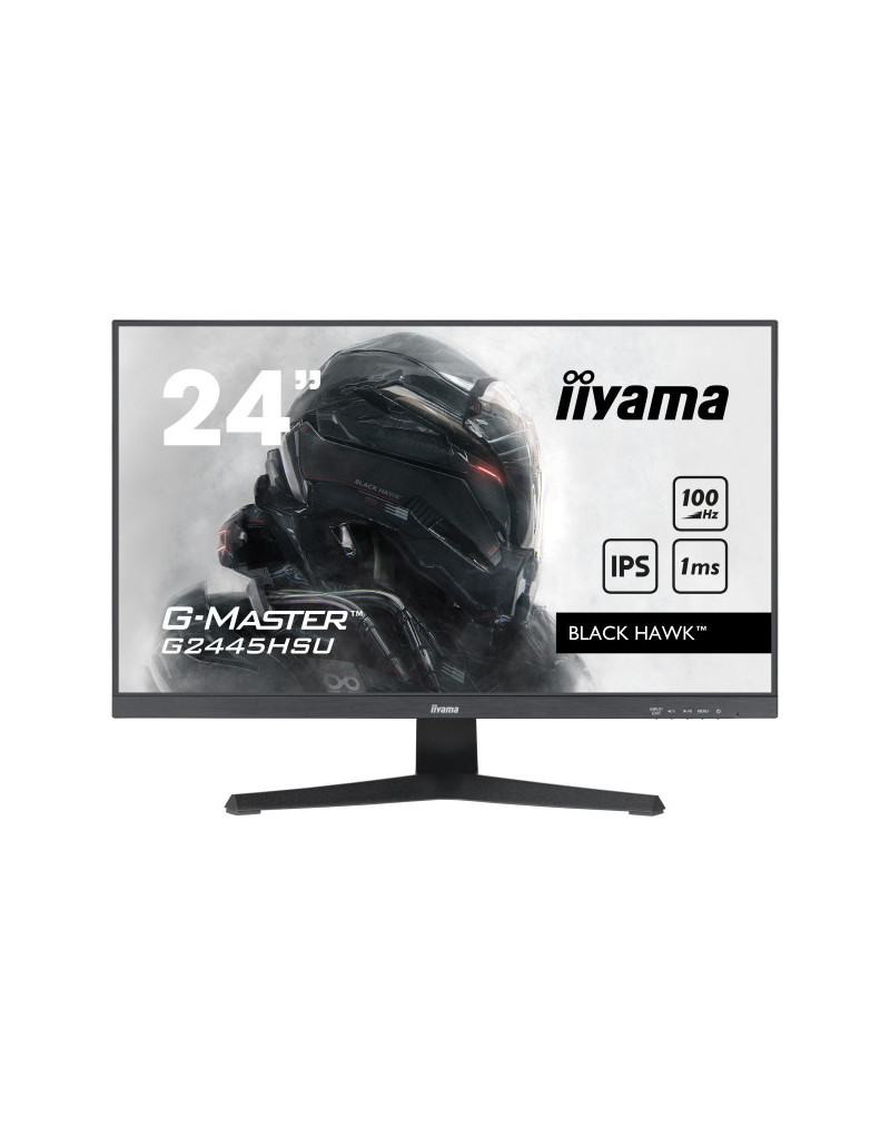 Monitor 23.8" Iiyama G2445HSU-B1 IPS 1920x1080/100Hz/1ms/HDMI/DP/USB/zvučnici