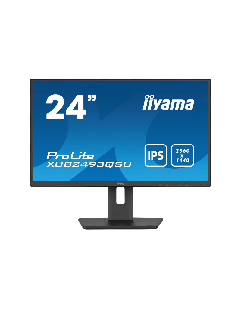 Monitor 23.8" Iiyama XUB2493QSU-B5 IPS 2560x1440/60Hz/4ms/HDMI/DP/USB/zvučnici