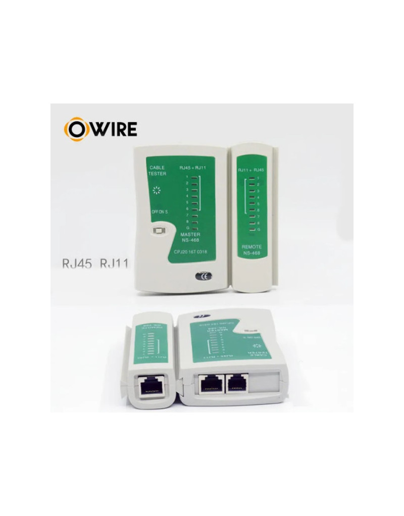 LAN tester OWIRE RJ45/RJ11