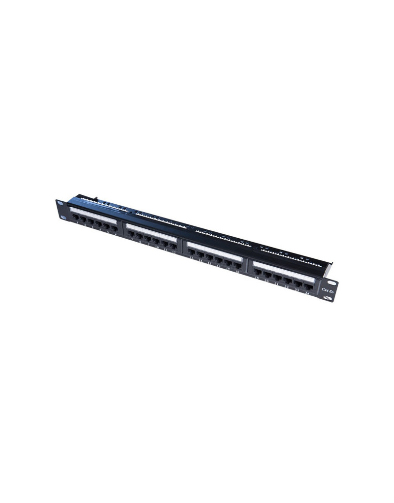 Patch panel OWIRE 19"/1U Cat6/24 port