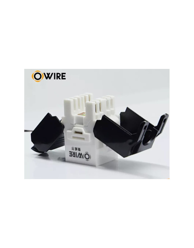 Modul RJ45 OWIRE Cat6 neoklopljeni/spaja se bez alata