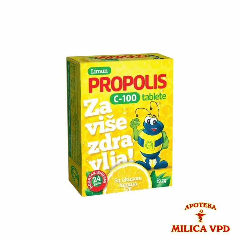 Propolis C-100 24 oriblete sa ukusom limuna