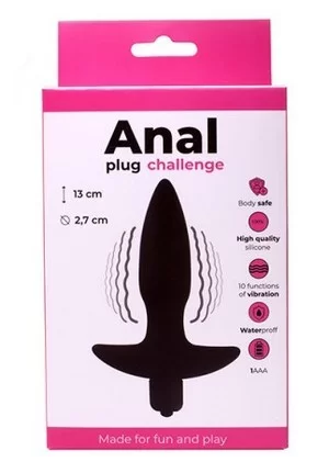 Vibro anal plug, 134804