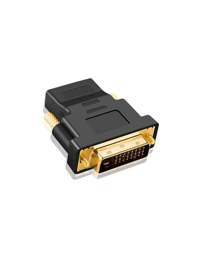 E-GREEN Adapter DVI-I (24+5) Dual Link (M) - HDMI (F) crni