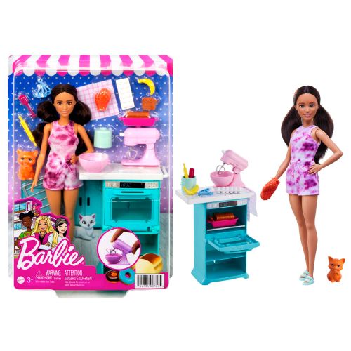 Barbie lutka i kuhinjski set