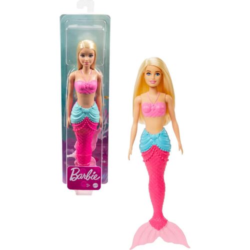 Barbie lutka sirena roze