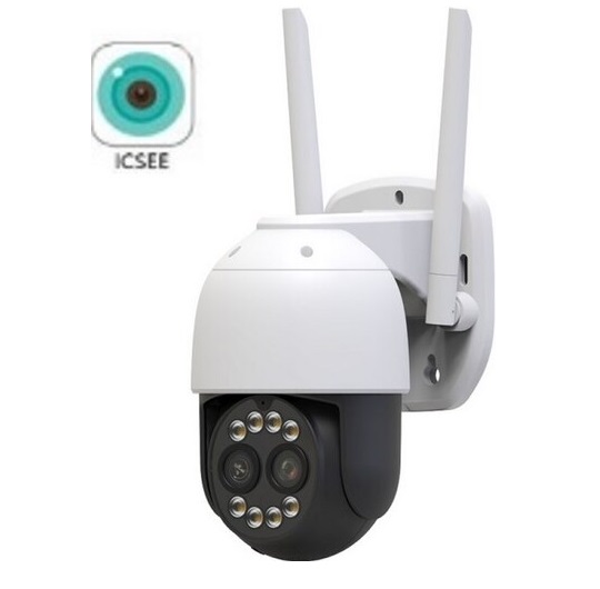 CAM-IP4MP-EP19-8X GMB kamera 4 mpix microSD iCSee xmeye pro app 2way voice PTZ ip66, 2.8mm-12mm zoom