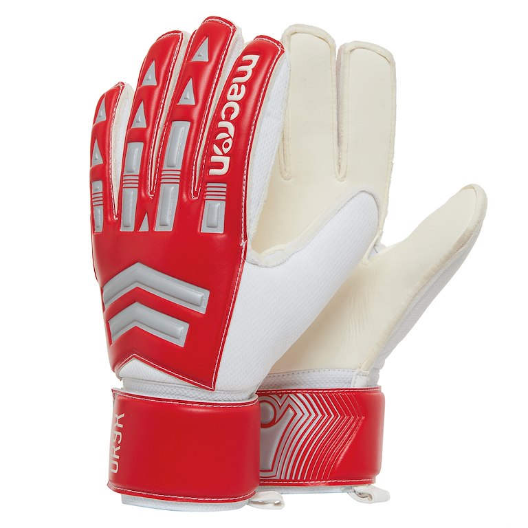 ORYX XF GK GLOVES RED/WHT/SLV SR,9