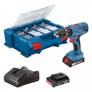 BOSCH® Aku bušilica-odvrtač GSB 18V-21 + L-Case Pick & Click sa 2 x 4,0 Ah Li-ion akumulatora, punjač