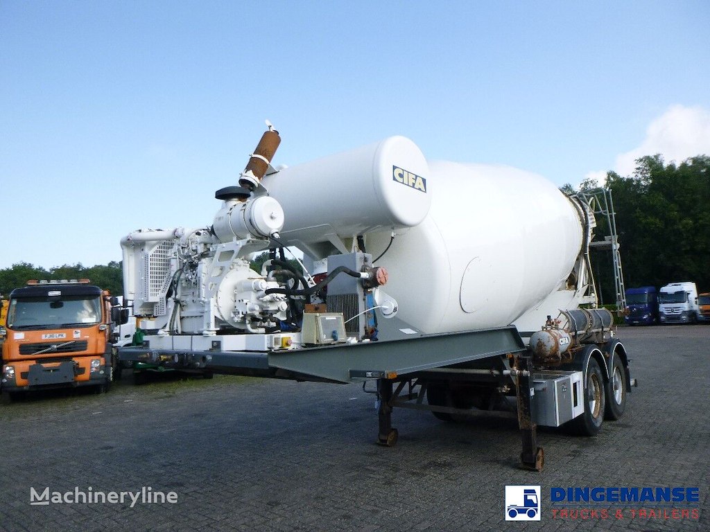 Mol Cifa mixer trailer 12 m3 kamion s mešalicom za beton