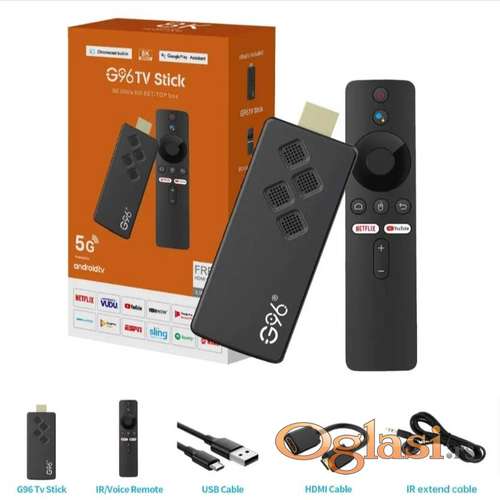 G96 Smart tv stick za gledanje besplatne kablovske televizije