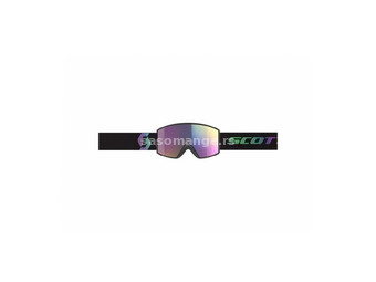 NAOČARE SKI SCOTT REACT black-aurora green-teal chrome S2