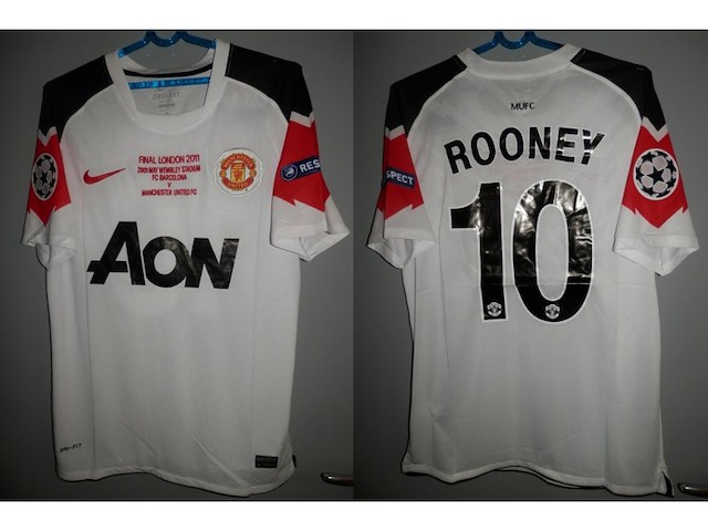 Manchester United dres 2010-11 Wayne Rooney 10