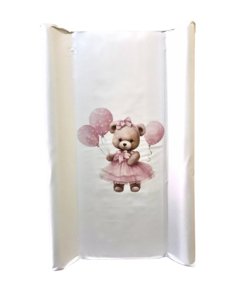 Deksi meka podloga za presvlačenje bebe slatka Sweet Bear Rose 78x50 cm