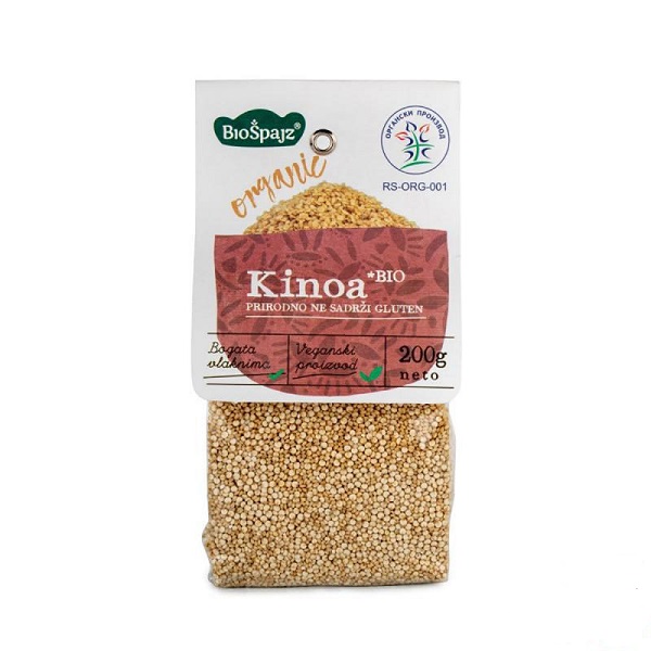 KINOA BELA ORGANSKA BIO ŠPAJZ 200G