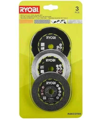 Ryobi Set diskova za sečenje različitih materijala za RCT18C-0 (3 kom) ( RAKCOT03 )