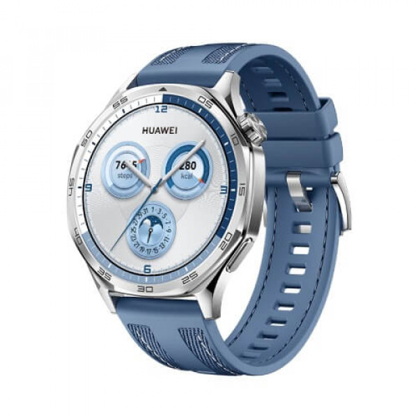 HUAWEI Watch GT5 46 mm Blue Woven Pametni sat + Poklon: Huawei FreeBuds Se 2 slušalice