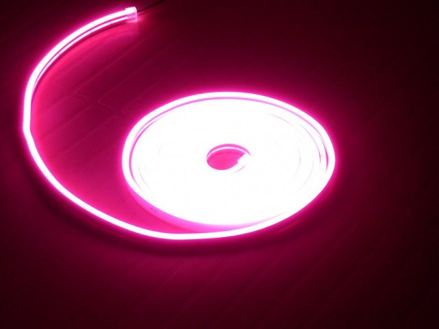 NEON LED FLEXIBILNO CREVO-roze