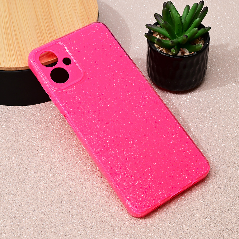 Maska Sparkle Dust za Samsung A065F Galaxy A06 5G pink