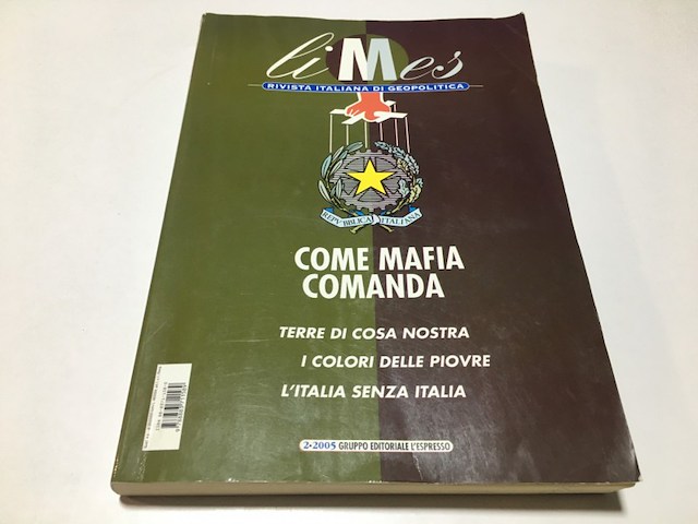 Italijanska mafija  KOZA NOSTRA    COME MAFIA COMANDA