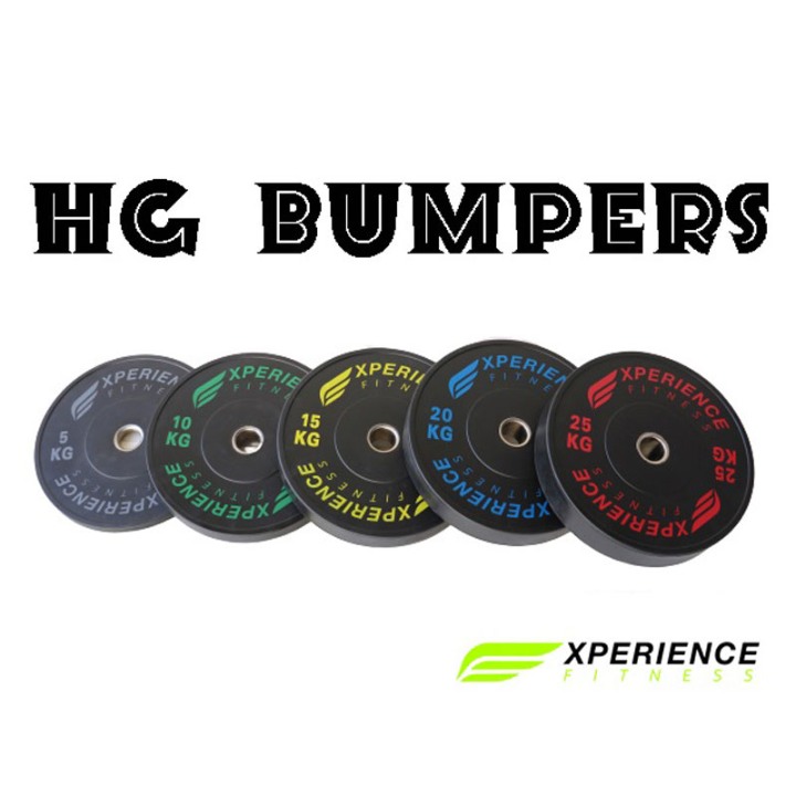 BUMPER PLOČE EXPERIENCE FITNESS – 2 X 10 KG