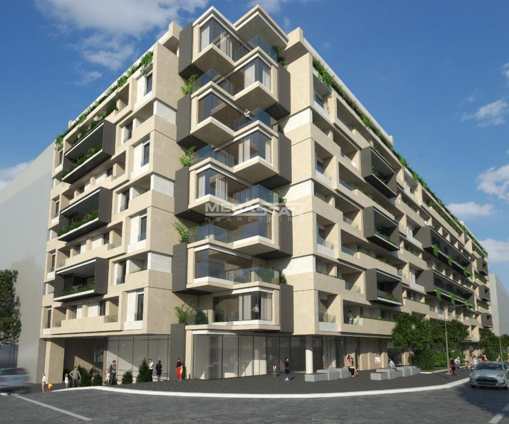 Autokomanda, lux apartman sa 2 terase 355.877 €