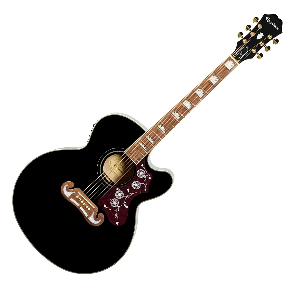 Epiphone J-200 EC Studio Black