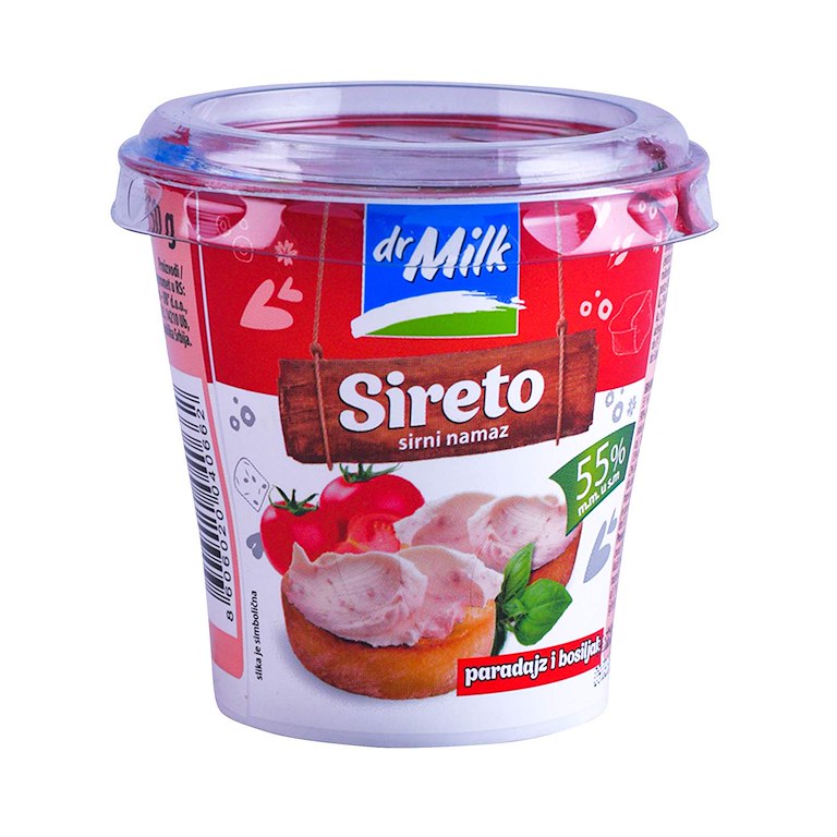 Dr Milk namaz sirni sireto paradajz bosiljak 150gr dr milk