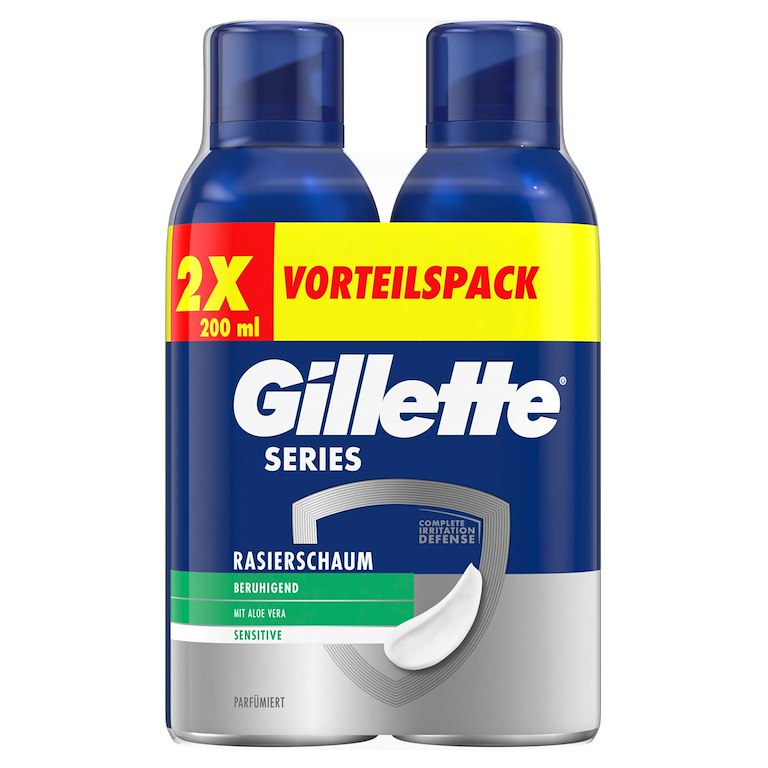 Gillette pena series soothing 2x200ml gillette