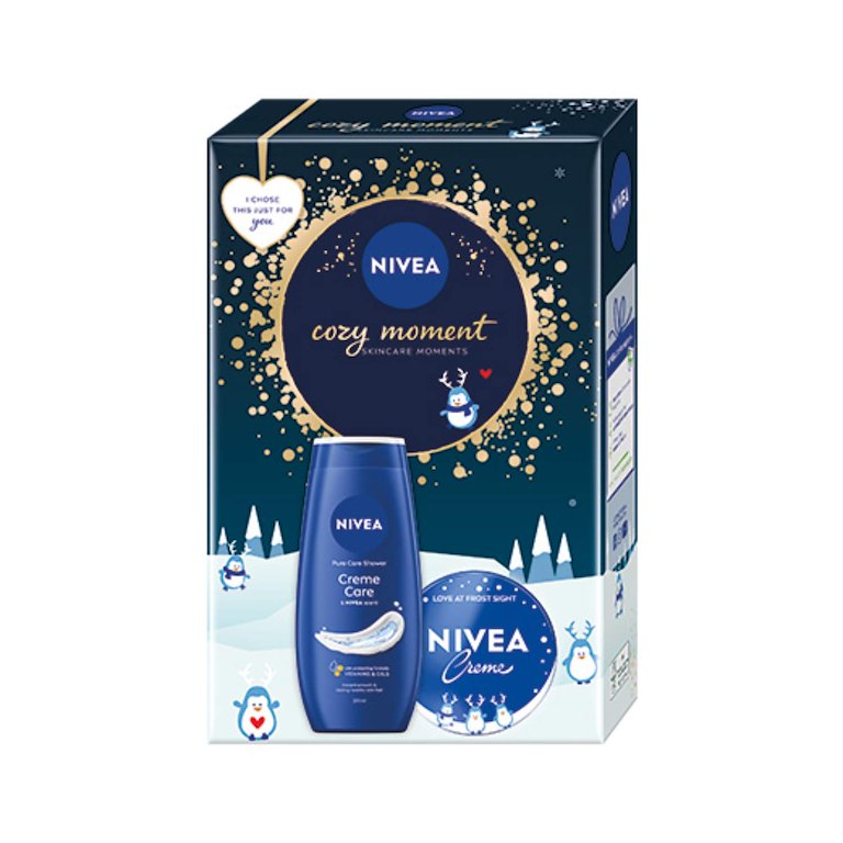 Nivea set ž xmas box 2024 cozy moment nivea