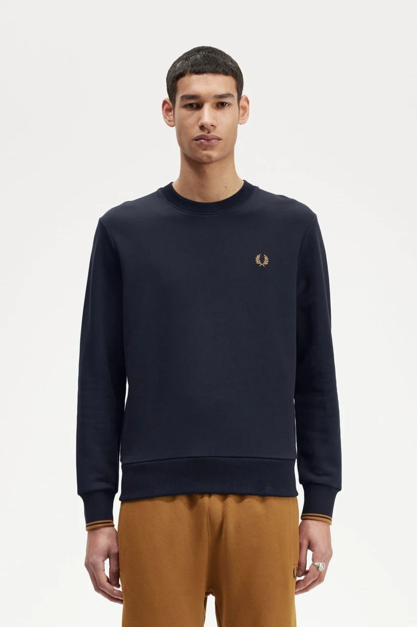 FRED PERRY DUKS NAVYDC