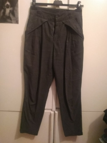 Zara visok struk,kao jahacke, tople pantalone