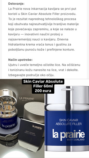 La Praire Skin Caviar Absolute Filler 60ml