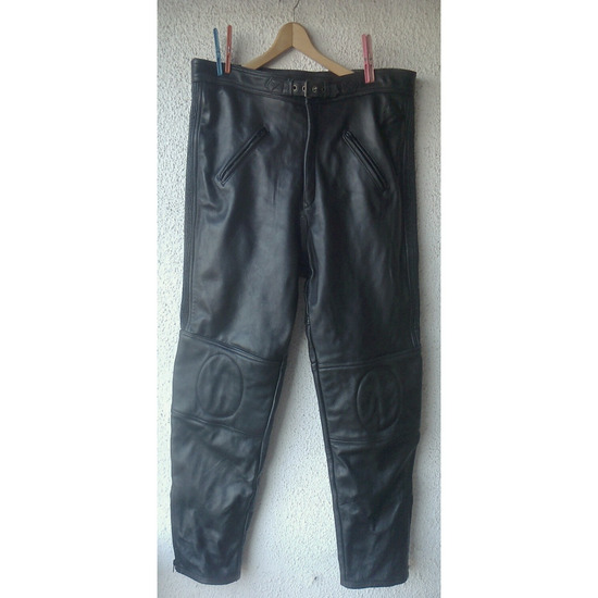 crne moto pantalone br XL JUST BIKERS