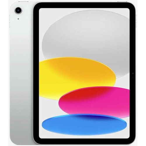 APPLE 10.9-inch iPad (10th) Wi-Fi 64GB - Silver mcm74hc/a