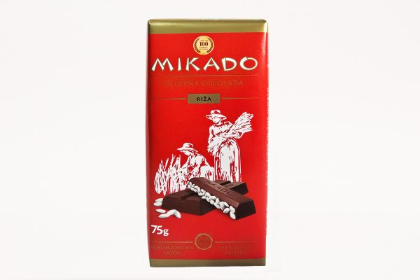 Mikado mlečna čokolada sa rižom (75g)