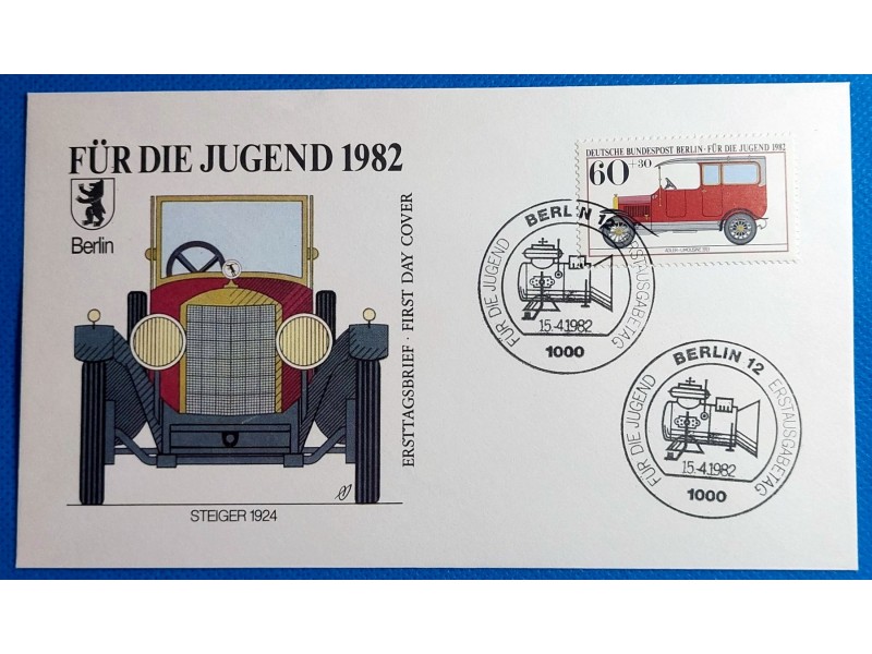 Nemačka BERLIN FDC 1982.