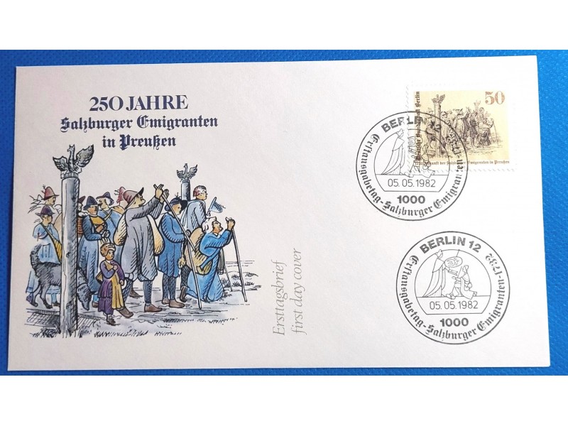 Nemačka BERLIN FDC 1982.