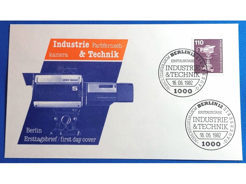 Nemačka BERLIN FDC 1982.