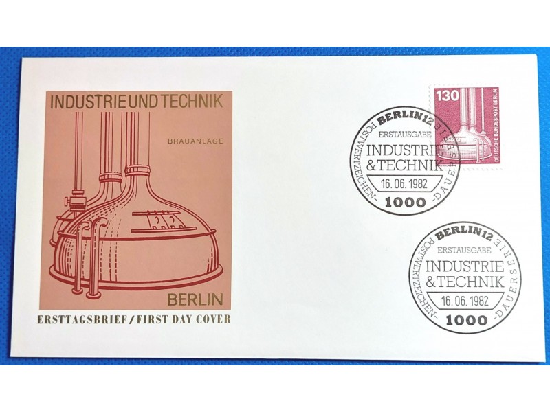 Nemačka BERLIN FDC 1982.