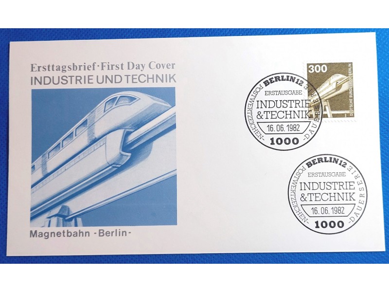 Nemačka BERLIN FDC 1982.