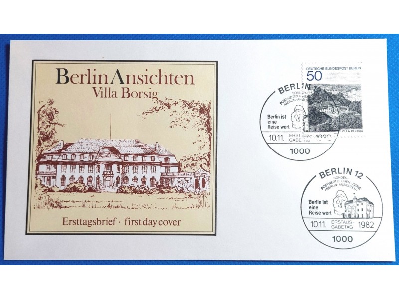 Nemačka BERLIN FDC 1982.