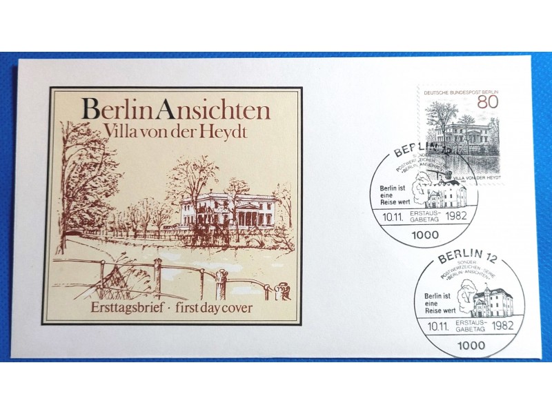 Nemačka BERLIN FDC 1982.