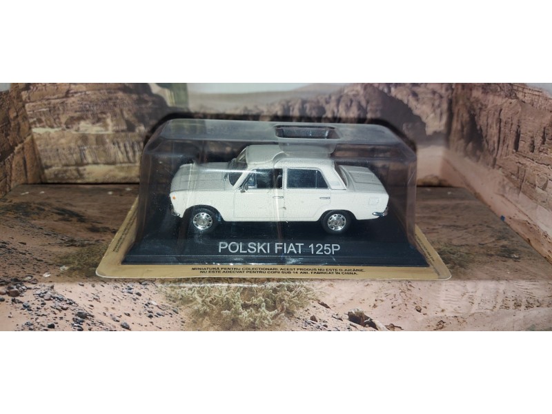 DeAgostini Polski Fiat 125P 1/43