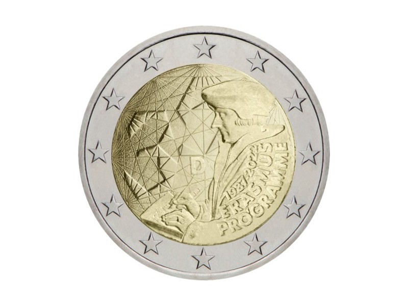 Nemacka 2 euro 2022. UNC ERASMUS