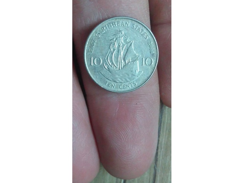 KO 89 - Karibi - 10 cent. 2004 - VF -